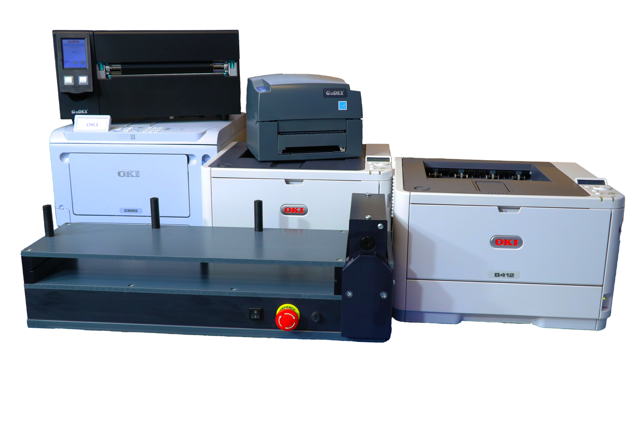 Number plate manufacturing systems and components. – Otis Components